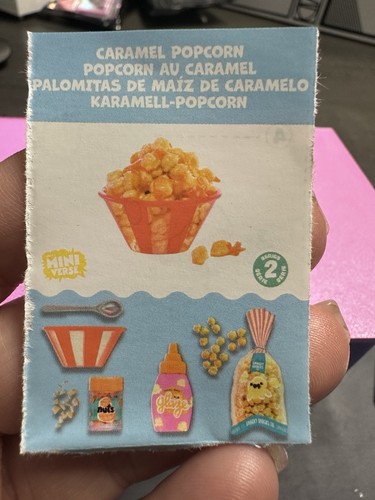 Mini Verse Make It Mini CAFE Series 2 CARAMEL POPCORN. HTF!!! | eBay