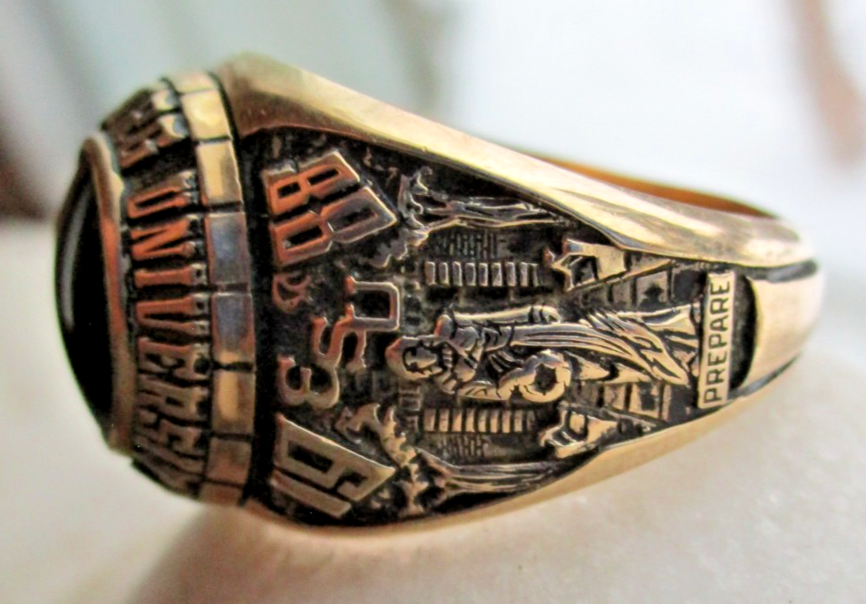 10K GOLD Class RING 15.8g Jostens SIZE 10 | eBay