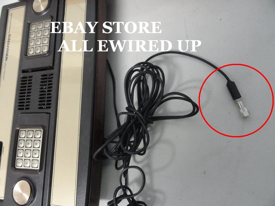 Mattel Intellivision Television TV RF Video Cable Connector Switch Box ...