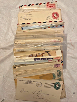 POSTAL HISTORY BIG LOT 160 COVERS DATING BACK TO LATE 1800s SEE ...