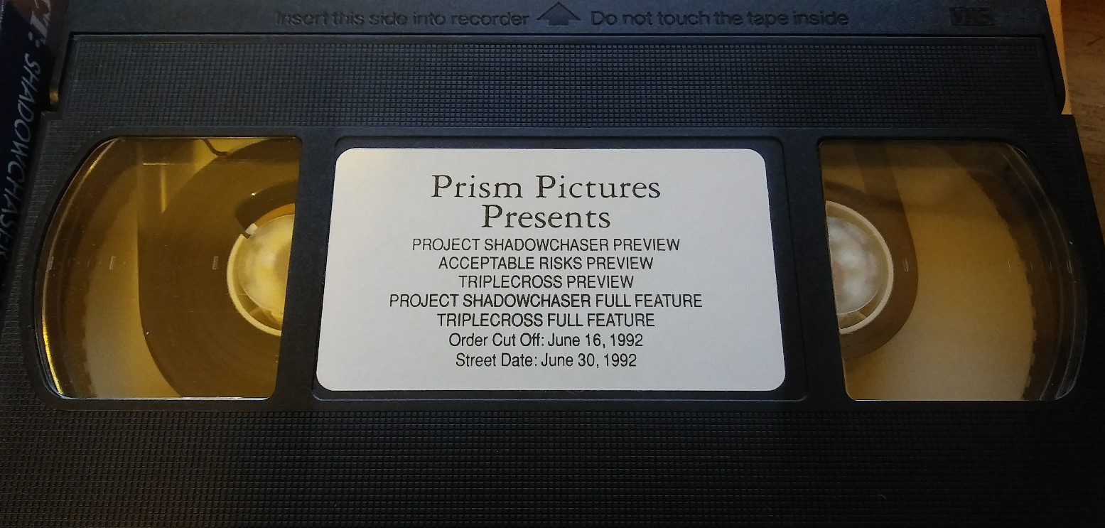 Project: Shadowchaser VHS PRISM PROMO SCREENER PREVIEW + FULL LENGTH ...