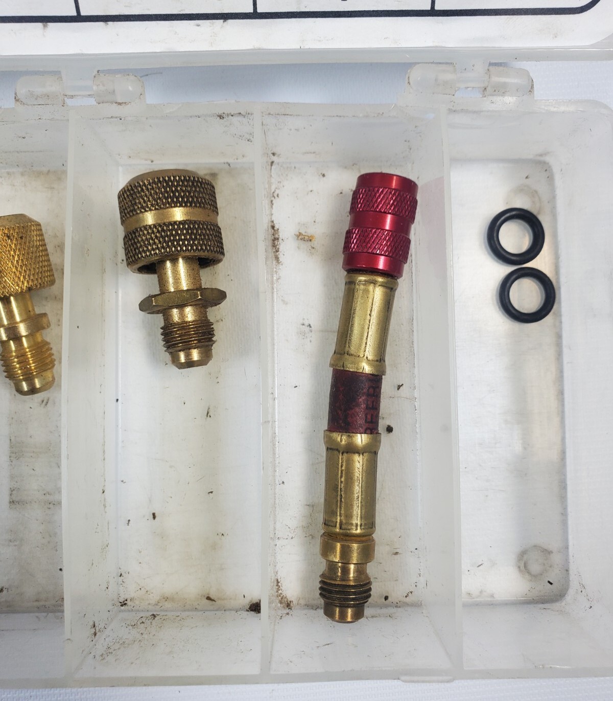 MASTER COOL SAFETY AIR CONDITIONING MANIFOLD ADAPTER KIT & Case ...