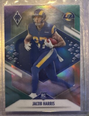 2021 Phoenix Football Jacob Harris RC Silver Holo Los Angels Rams | eBay