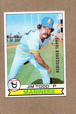 2017 topps rediscover buyback card 1979 103 jim todd mariners bronze | eBay