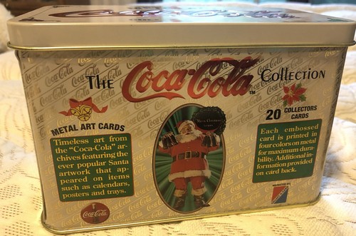 1994 Coca-Cola Metal Art Collectors Cards 20 Collectible Cards | eBay