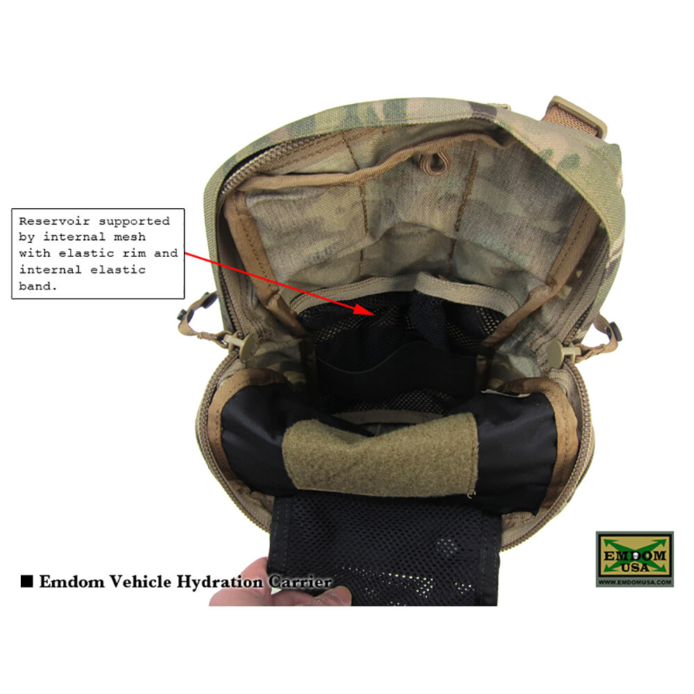 Emdom Vehicle Hydration Carrier - UCP Navy SEAL Devgru CAG Crye USMC ...