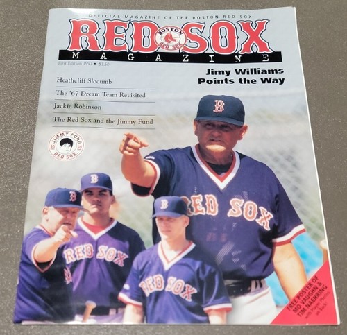 Red Sox Magazine 1st Edition 1997 Vintage MLB | eBay