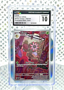 Lileep 2024 Scarlet & Violet: Stellar Crown #145/142 Illustration Rare ...