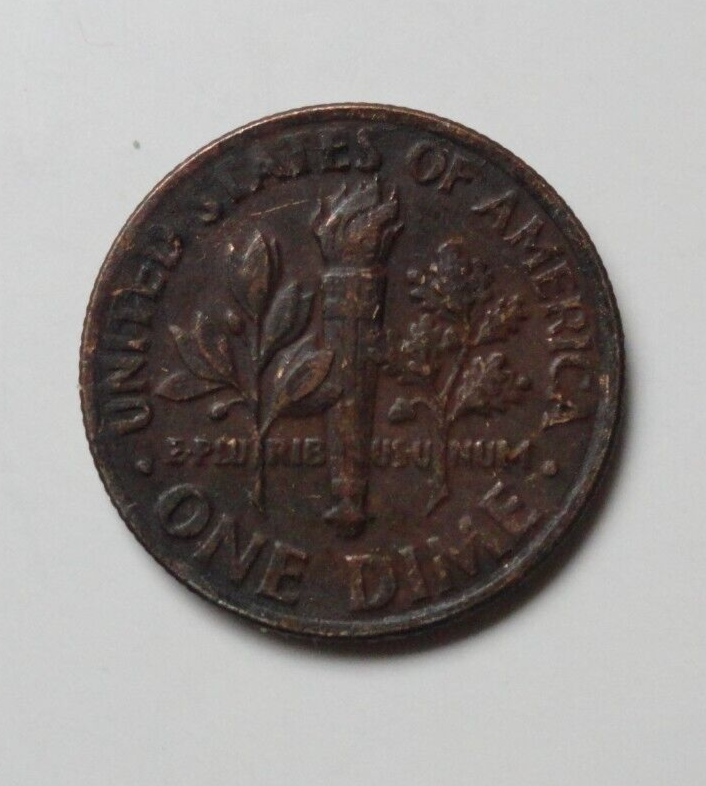 2000 P Roosevelt Dime Coin Lamination Error Rare Dark Patina | eBay