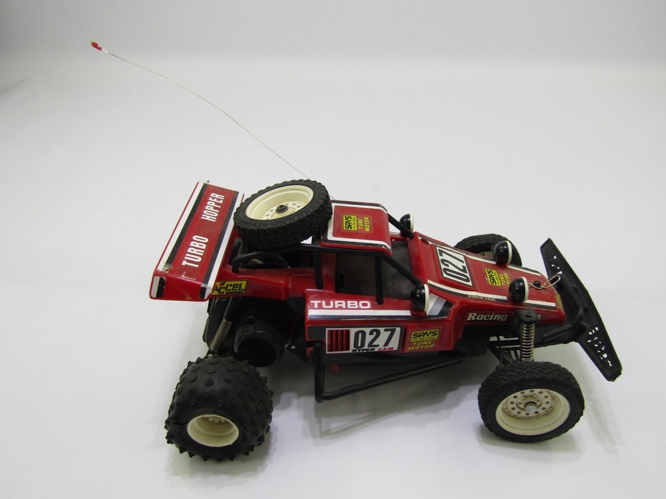 VTG Tyco RC Turbo Radio Control Car 027 Hyper Cam Turbo Hopper Remote ...