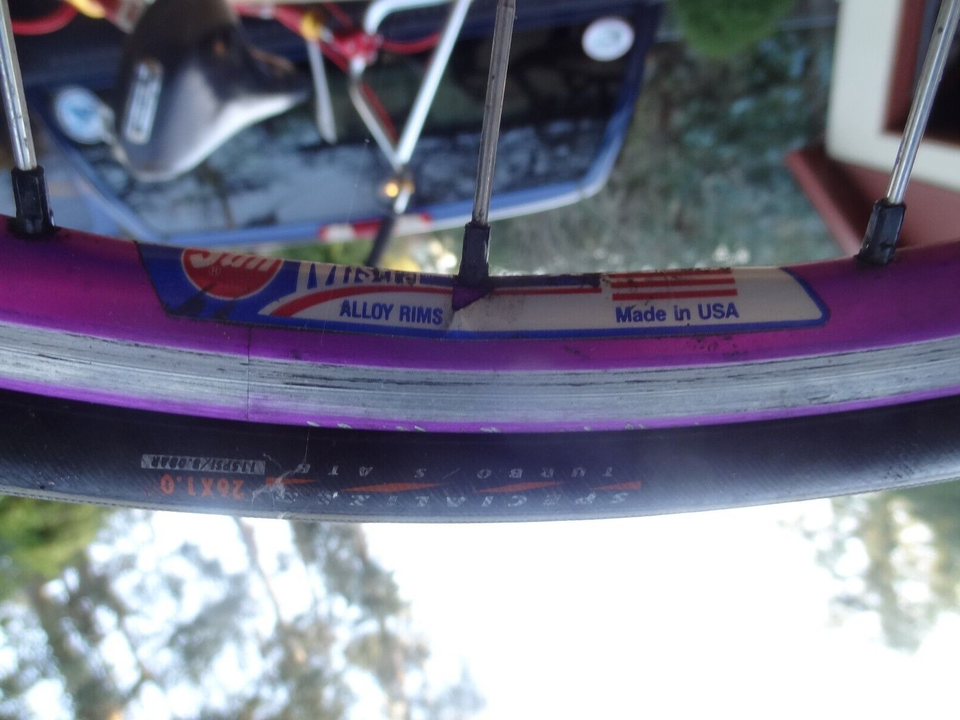 Sun Mistral 26 inch Roadbike rims with Deore LX Road hubs | eBay