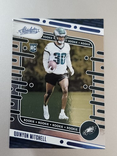 2024 Panini Absolute Quinton Mitchell Blue 122 Philadelphia Eagles ...
