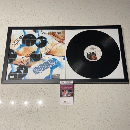 MUDVAYNE BAND SIGNED L.D. 50 VINYL ALBUM RECORD FRAMED AUTOGRAPH JSA ...