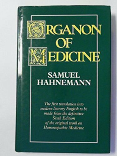 Organon of Medicine by Hahnemann, Samuel Book The Fast Free Shipping | eBay