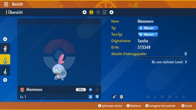 Shiny/Non Shiny Memmeon 6 Dv/Ev Max Pokémon Karmesin/Purpur | eBay