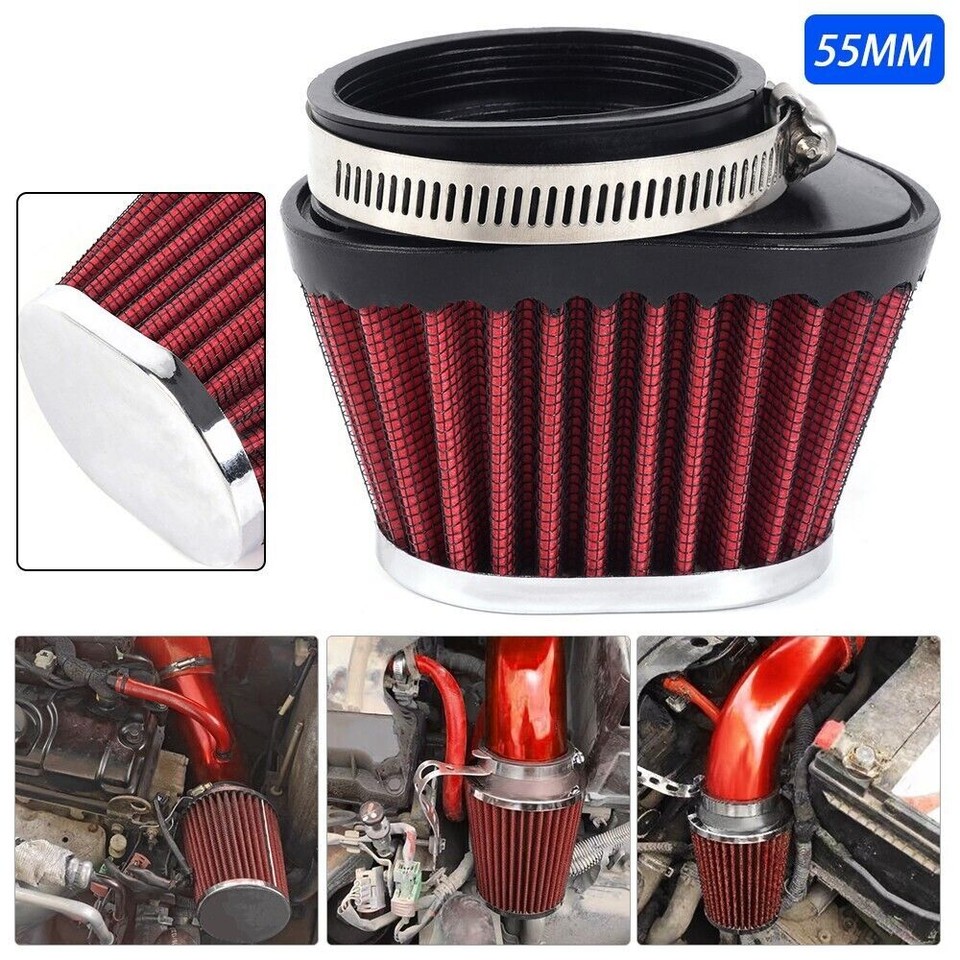 For Motocross Scooter Air Pods Cleaner Motorcycle High Flow Air Filter ...
