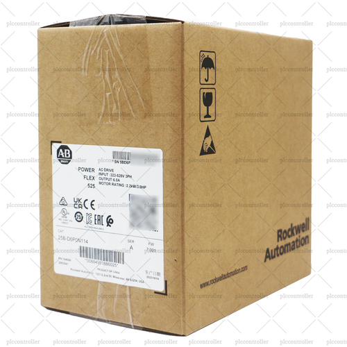 New Sealed Allen Bradley 25B-D6P0N114 PowerFlex 525 2.2kW (3Hp) AC ...