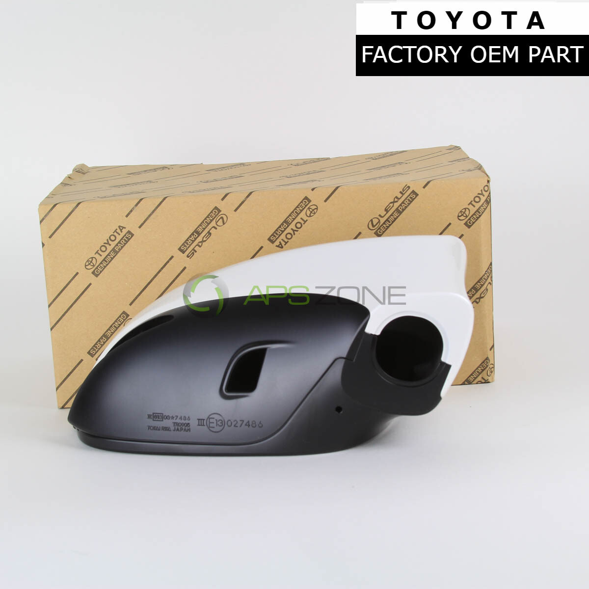 GENUINE LEXUS ES300h RC200t PASSENGER SIDE OUTER MIRROR COVER OEM 8791A ...