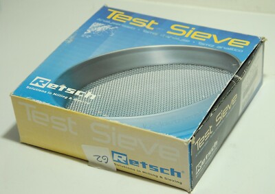 RETSCH Test Sieve ASTM E11 Body / Mesh Stainless Steel 16mm No. 5/8in ...