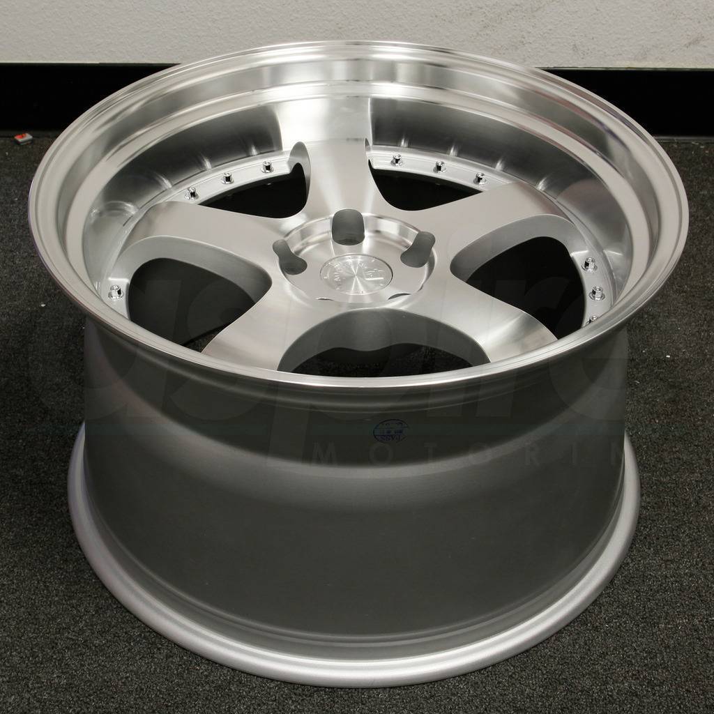 19x11 Aodhan AH03 Wheels 5x114.3 +22 19 Inch AH3 Silver Machined Rims ...