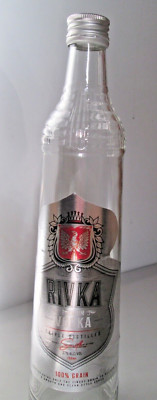 Empty Glass Rivka Vodka Bottle 700ml Germany | eBay Australia