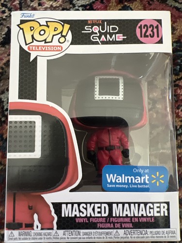Funko Pop! TV: Squid Game - Masked Manager #1231 889698647991 | eBay