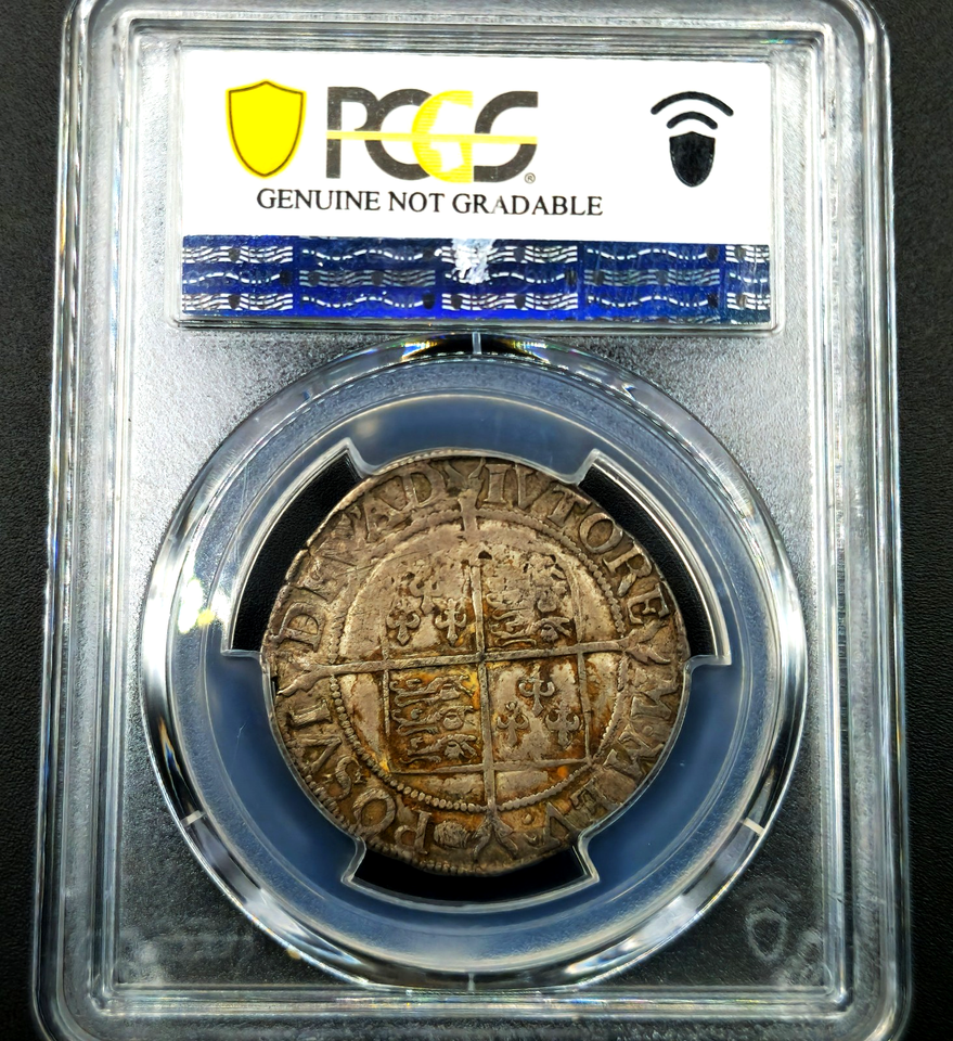 Shilling ND (1592-1595) Queen Elizabeth I England (United Kingdom) VF ...