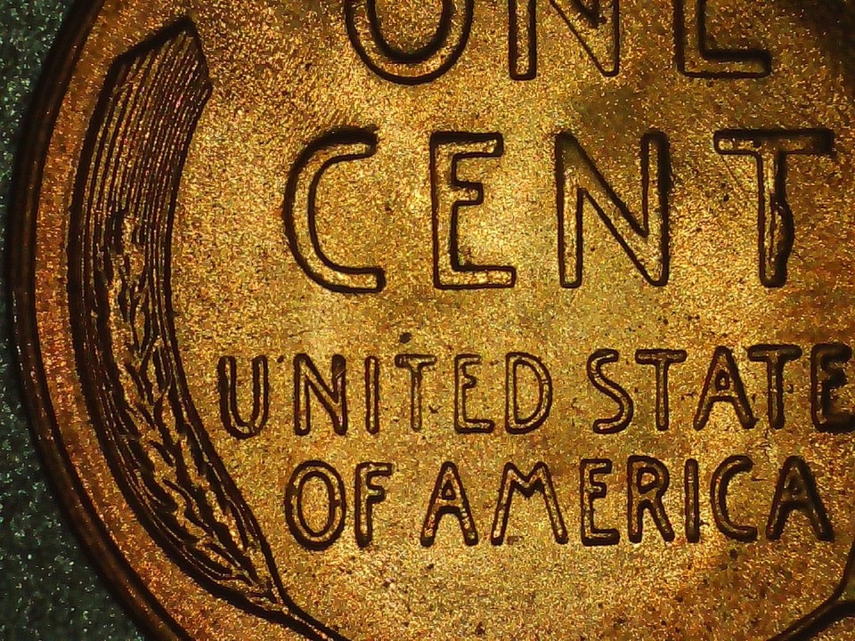 1953-D BU Spike Head (diecrack) & Diechip Lincoln Wheat Penny | eBay