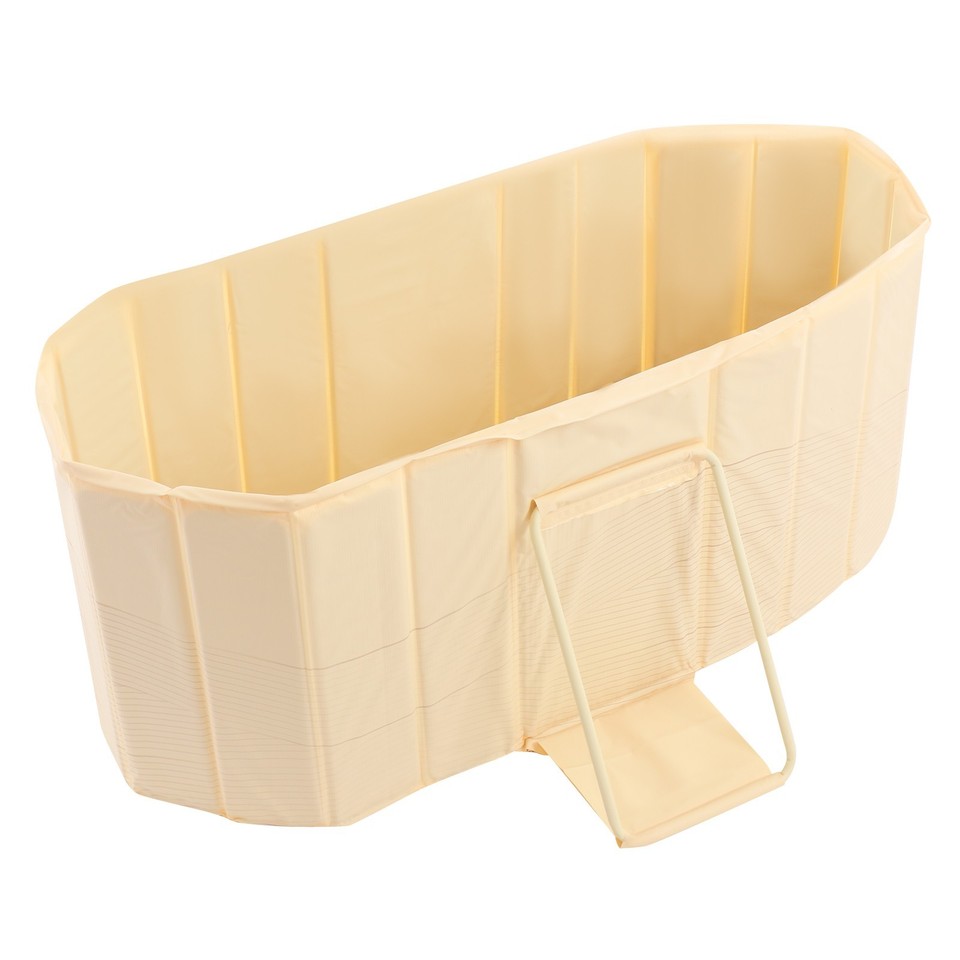 Portable 47.2*21.7*19.7in PVC Insulated Bathtub Foldable Ice Bath Tub ...