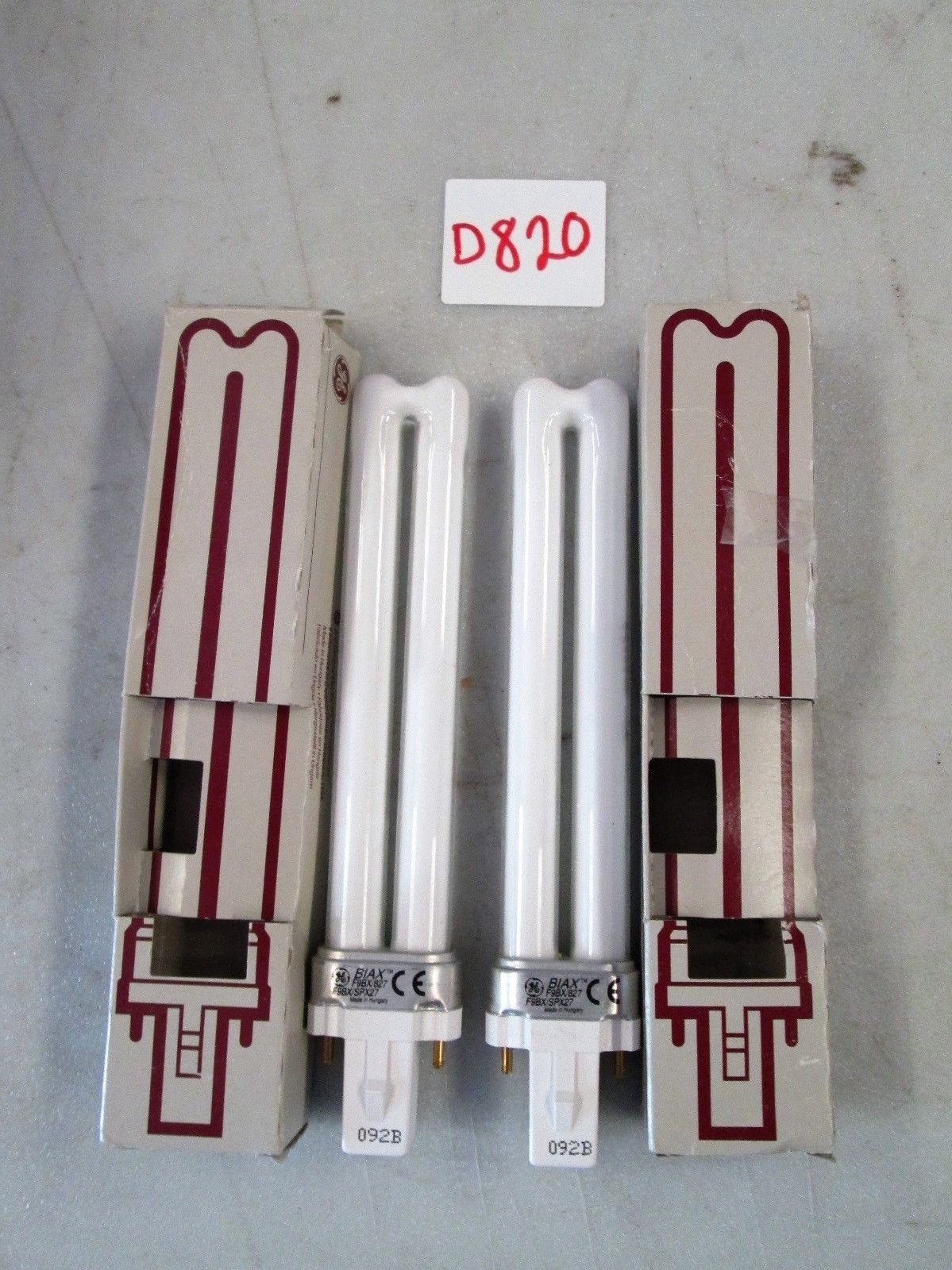 GE Biax Fluorescent Lamp #F9BX/SPX27/827 Lot of 2 (NIB) | eBay