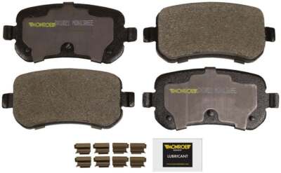 Disc Brake Pad Set-Total Solution Semi-Metallic Brake Pads Monroe ...