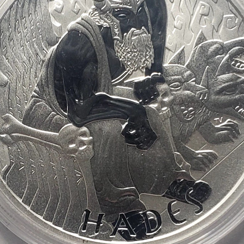 1 Oz .999 Fine Silver HADES Coin Greek "gods of Olympus" Tuvalu | eBay