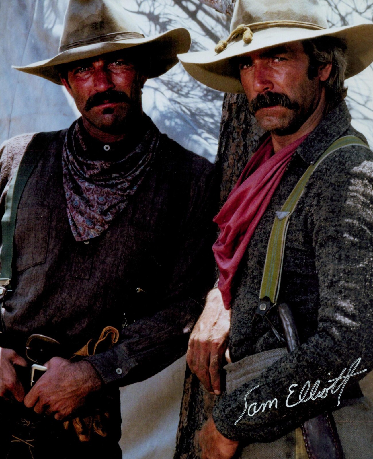 SAM ELLIOT THE SACKETTS SIGNED PHOTO COA | eBay