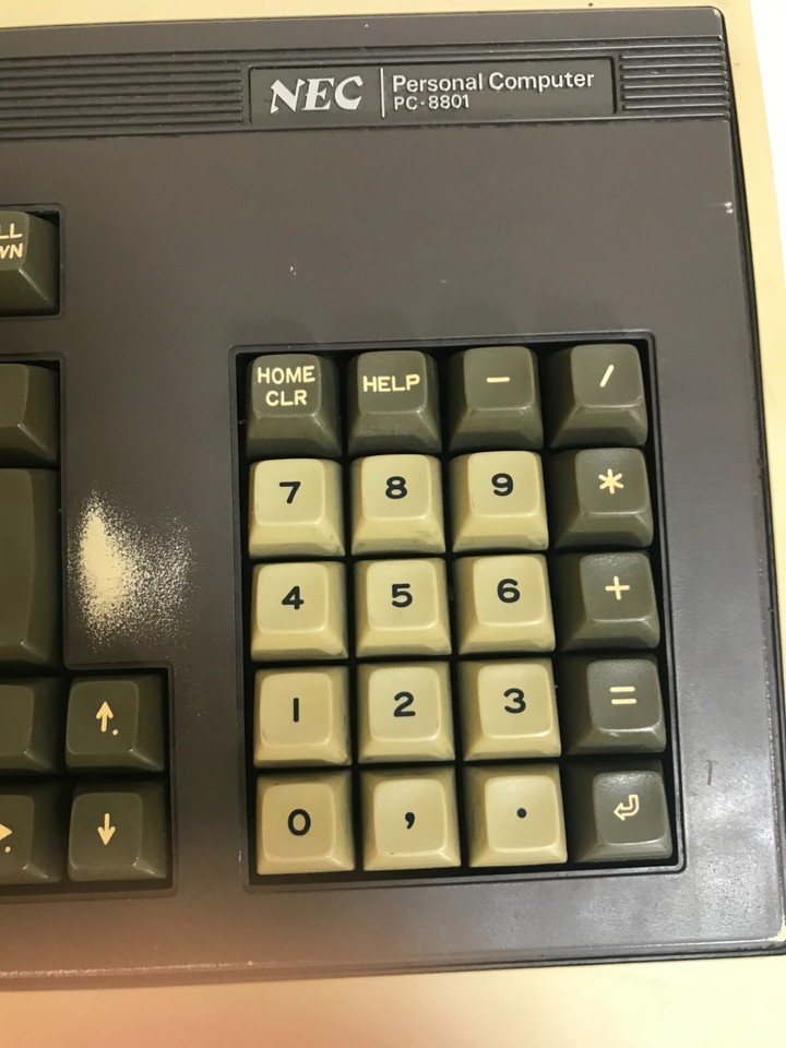 NEC PC 8801 Rare Keyboard 1981 Vintage Junk Repair Operation Not ...