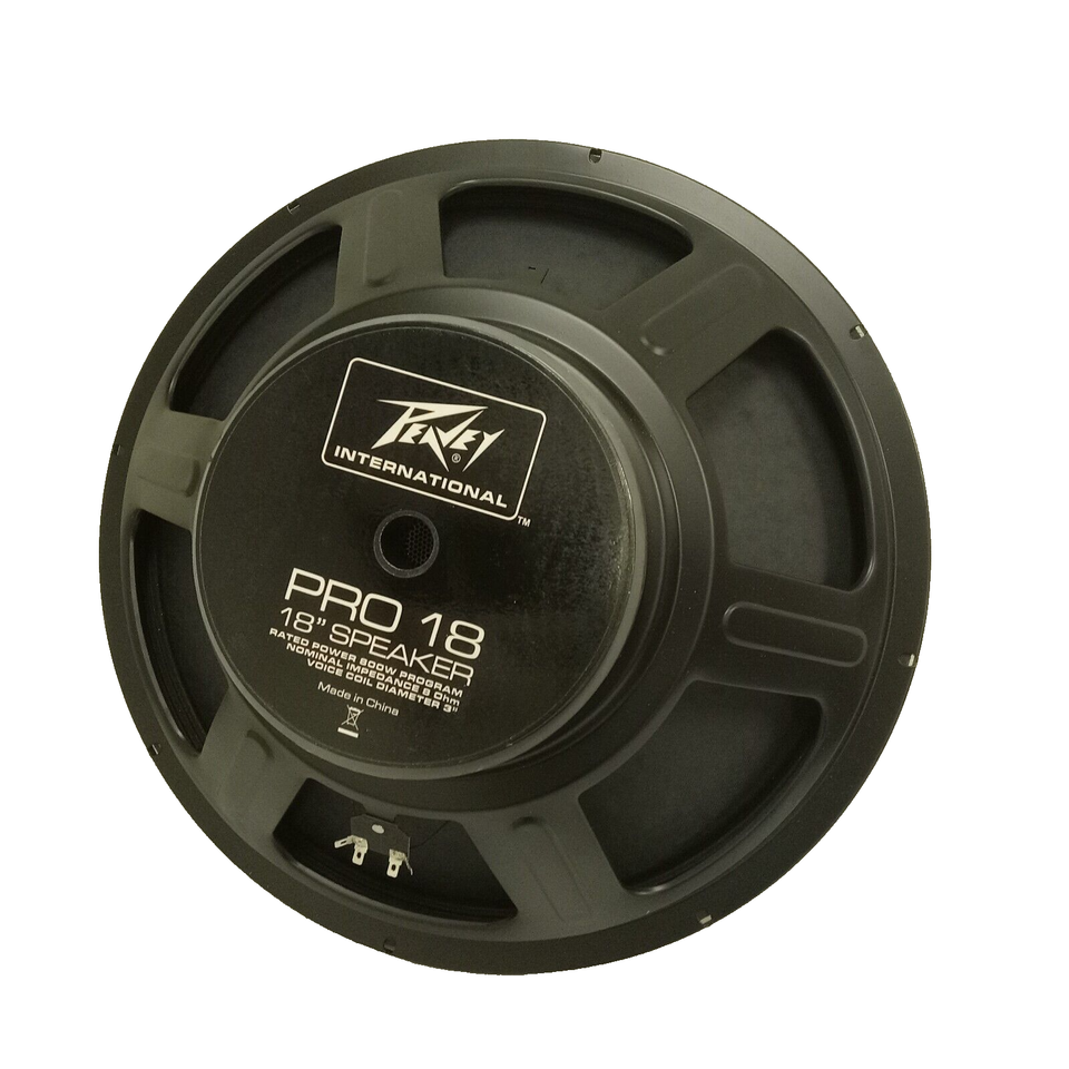 Peavey PRO 18 (18" Pro Audio Woofer - 8 ohm) | eBay
