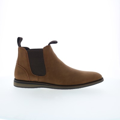 Steve Madden M-Hakkey Mens Brown Nubuck Slip On Chelsea Boots 10.5 | eBay