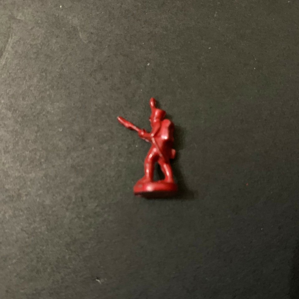 Risk 40th Anniversary Edition Board Game Infantry 5 Pc Set Red Army ...