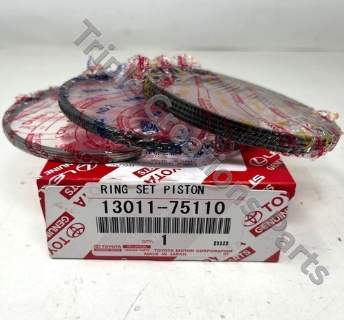 13011-75110 Genuine Toyota Ring Set Piston 1301175110 OEM | eBay