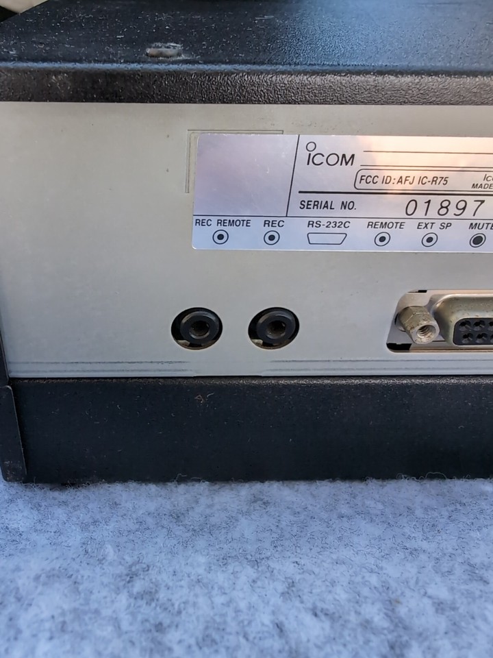 Icom RC-R75 Receiver HF | eBay