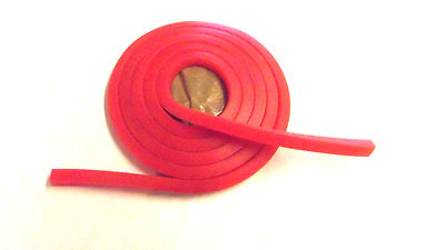 RED Striker 6mm Solid Square catapult elastic REPLACEMENT BANDS ...