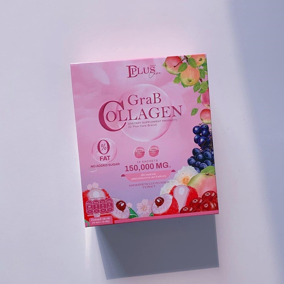 GraB Collagen fruit, easy to eat, delicious, 1 box contains 10 sachets ...