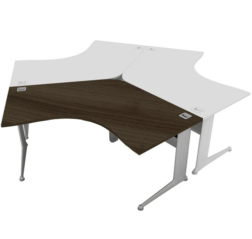 120 Degree Workstation/ Modular Mobile Desks/W210 x D90/Meeting Table ...