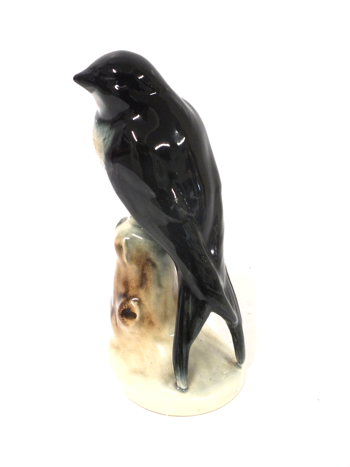 Vintage Cortendorf German Made Porcelain Swallow Figurine 5" (Nac ...