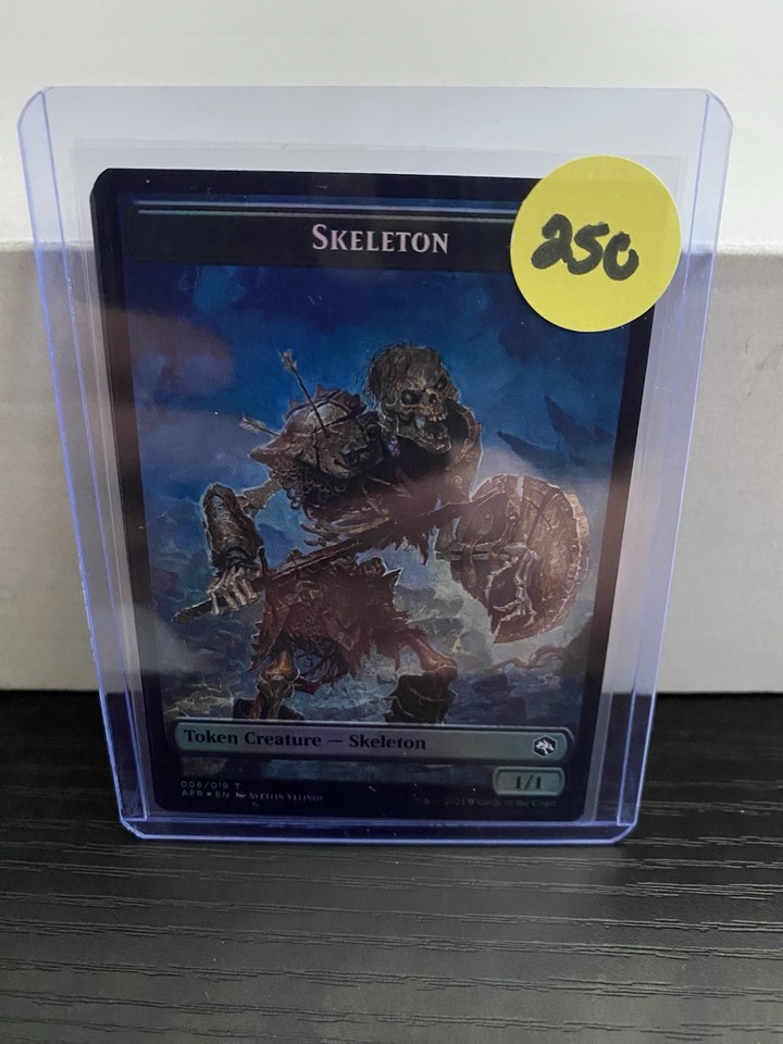 Skeleton Double-Sided Token & The Atropal MTG Adventures in the Forgo ...