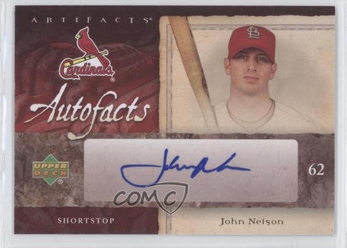 2007 SPx Artifacts Autofacts Preview John Nelson #AU-JN Auto | eBay