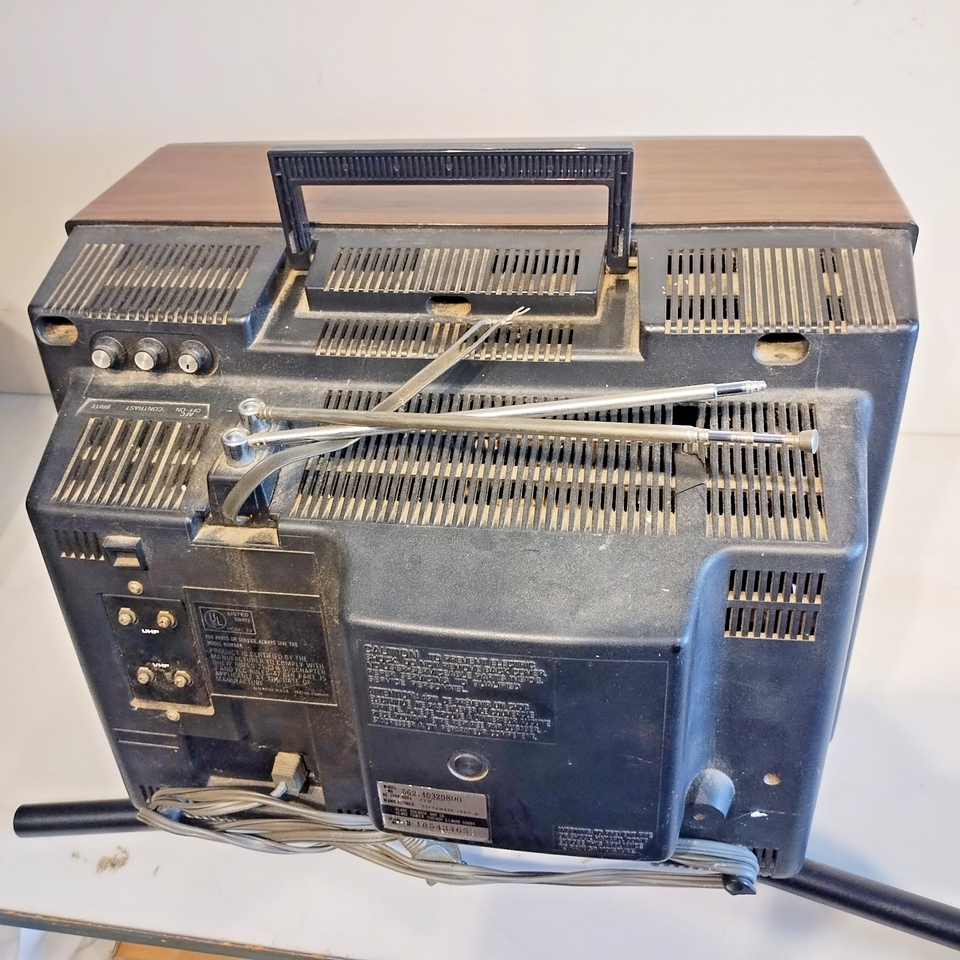 Sears Brand Zenith 13" Vintage CRT TV UHF VHF Cable Antenna Retro ...
