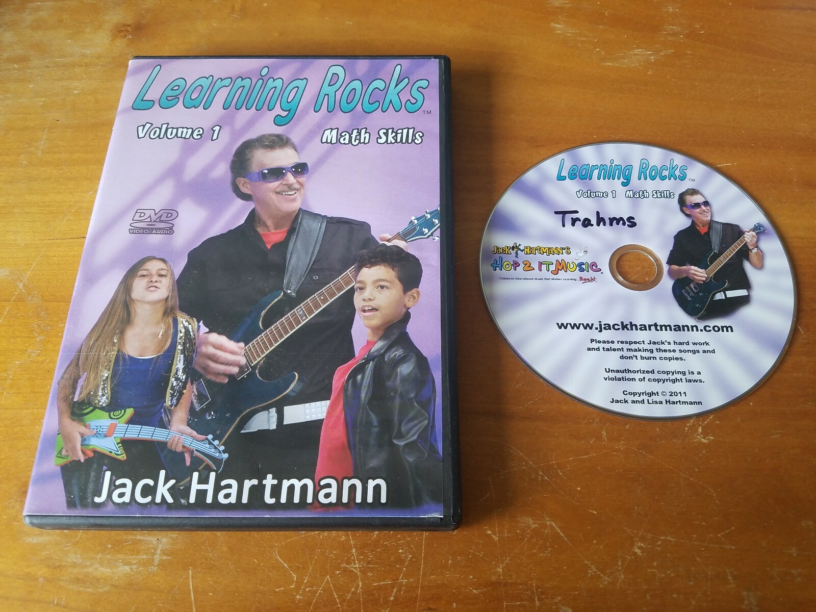 Learning Rocks: Volume 1 - Math Skills (DVD) Jack Hartmann kids songs ...