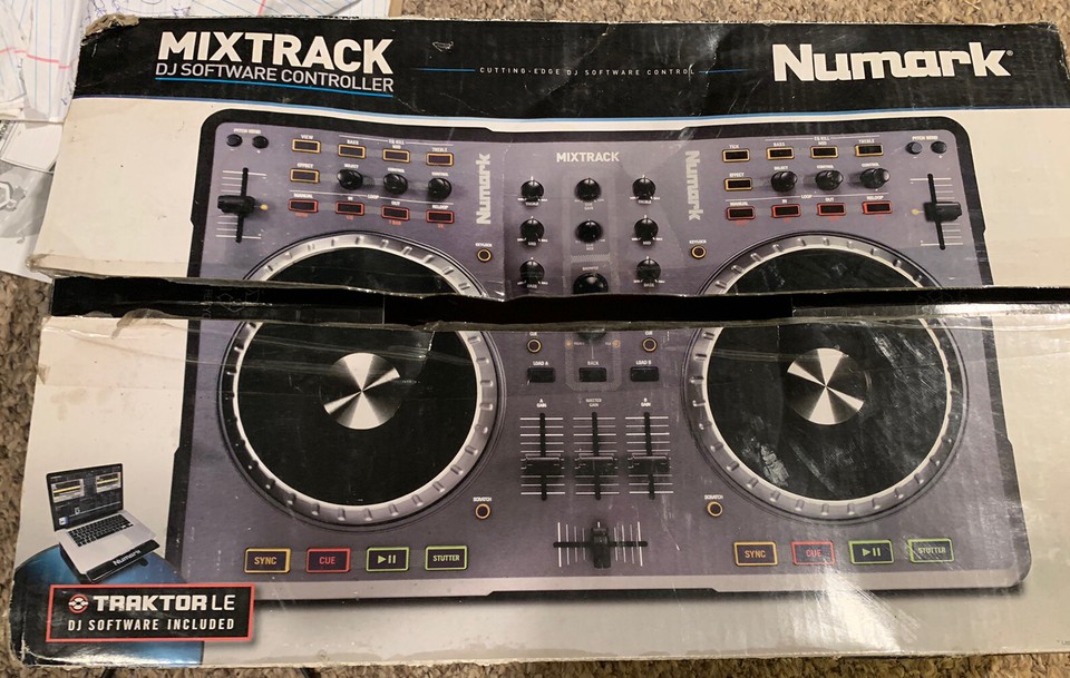 Numark DJ software controller TrakTor LE included software w original ...