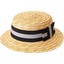 STRAW BOATER HAT 1920S ROWING BOAT BARBER SHOP FANCY DRESS COSTUME ...