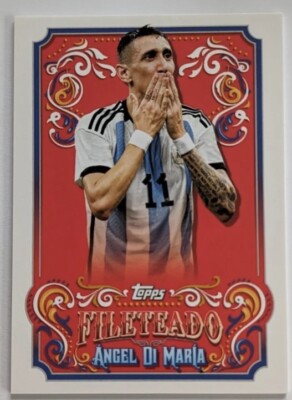 2023 Topps Fileteado Argentina Set Insert Angel Di Maria FT-7 | eBay